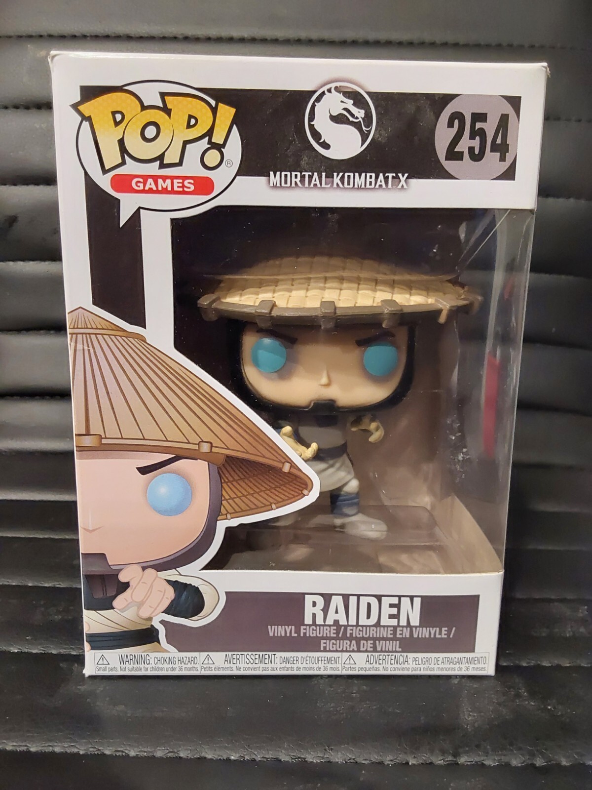 Funko POP! Games Mortal Kombat Raiden #254 Vinyl Figure 889698217118| eBay