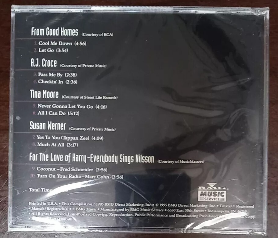 Discovery Sampler Pop Volume One (CD, 1995) A. J. Croce; Tina Moore ...