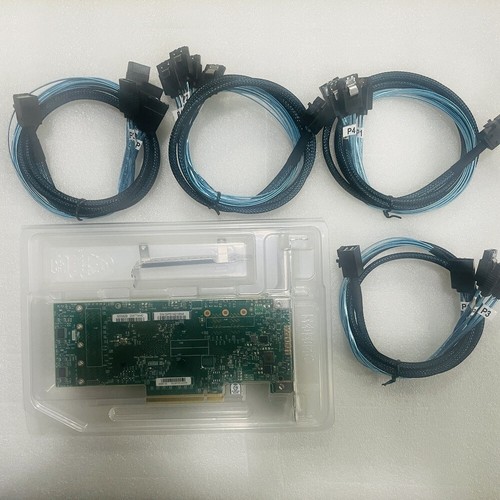 NEW LSI 9305-16i SATA SAS 12Gbs Controller card PCIe 3.0 x8 IT-Mode 4* ...