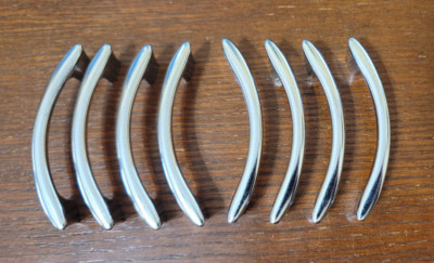 Drawer Pulls - Vintage Retro Chrome