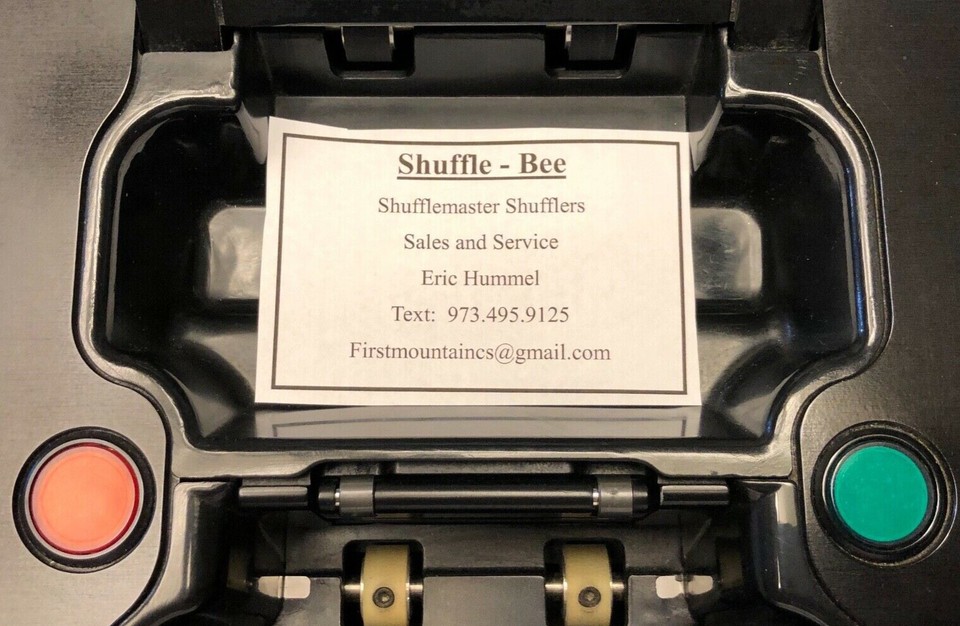 SHUFFLE MASTER Card Shuffler IDEAL Casino SINGLE DECK DEALS POKER, PAI ...