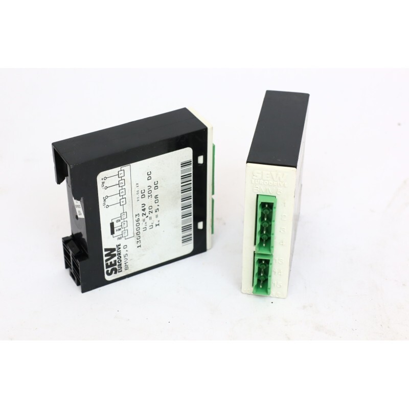 2Pcs SEW-Eurodrive 13000063 BMV5,0 Brake rectifier Terminal bloc ...