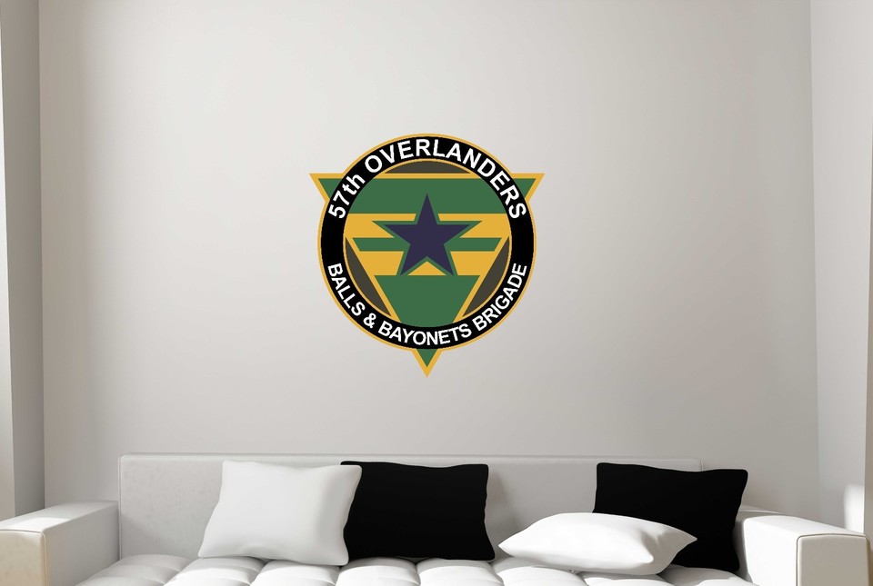 Firefly 57th Overlanders Logo Repositionable Decal Sticker - SHINY ...