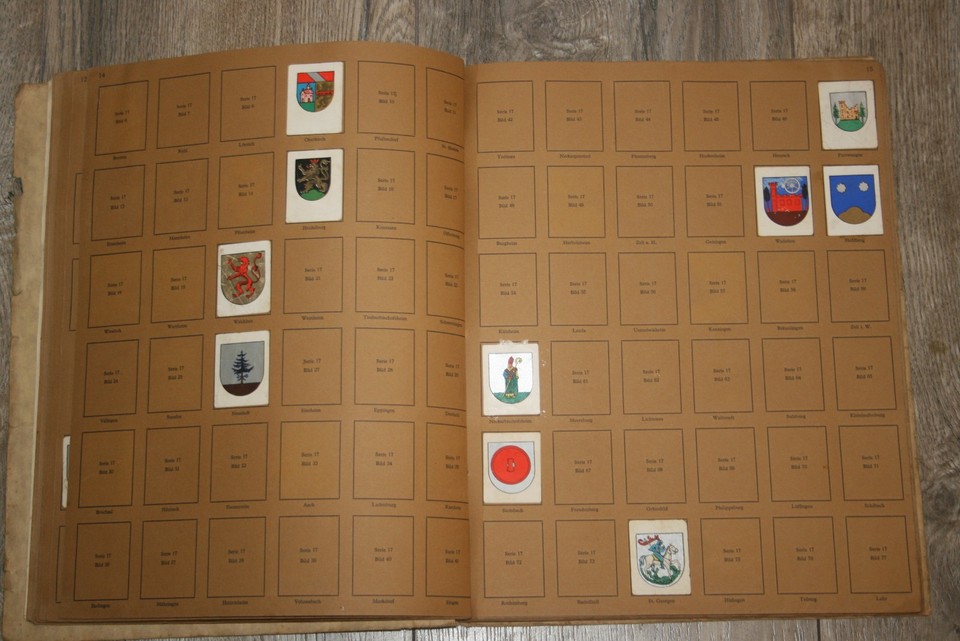 Sammelbilderalbum, Kurmark Cigaretten Wappenschau | eBay