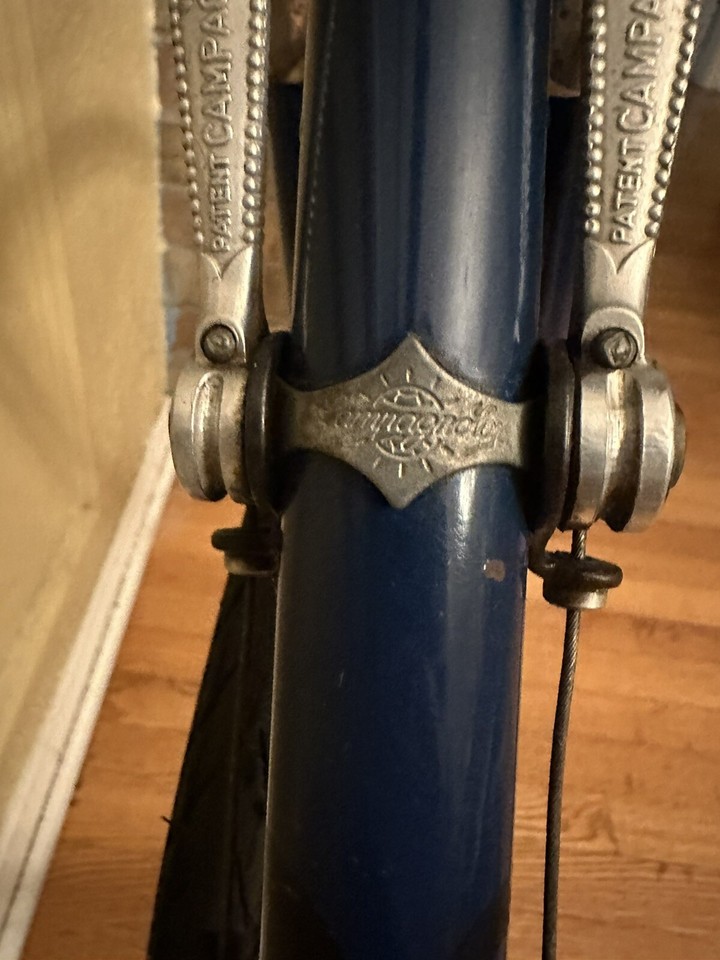 Antique (CDI) Italian Road Bicycle: Gino Lotto Frame + Campagnolo ...