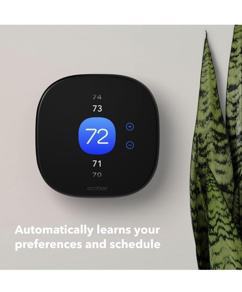 ecobee New Smart Thermostat Enhanced - Programmable Wifi Thermostat | eBay