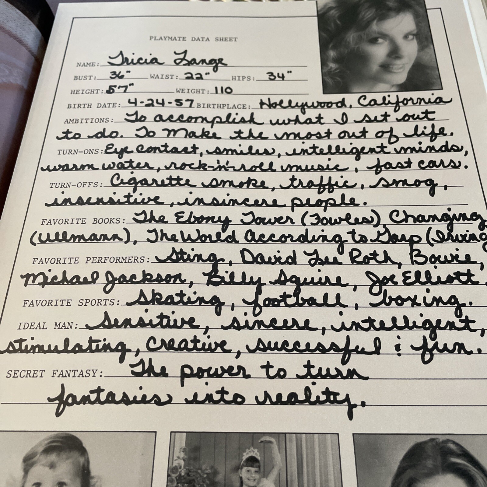 Play Boy Magazine June 1984 PMOY Barbara Edwards & Tricia Lange | eBay