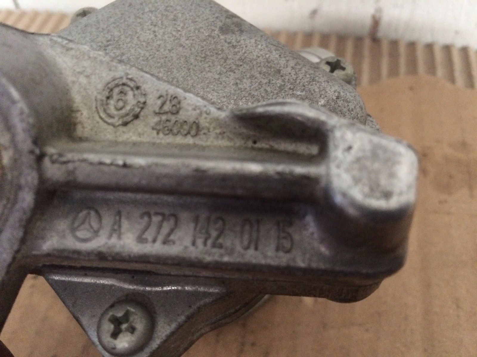 MERCEDES BENZ OEM GL450 GL550 S550 V8 ENGINE MOTOR EGR SHUT OFF VALVE ...