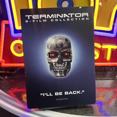 Terminator: 6-Film Collection (DVD) Wb Iconic Moments Exclusive Slip ...
