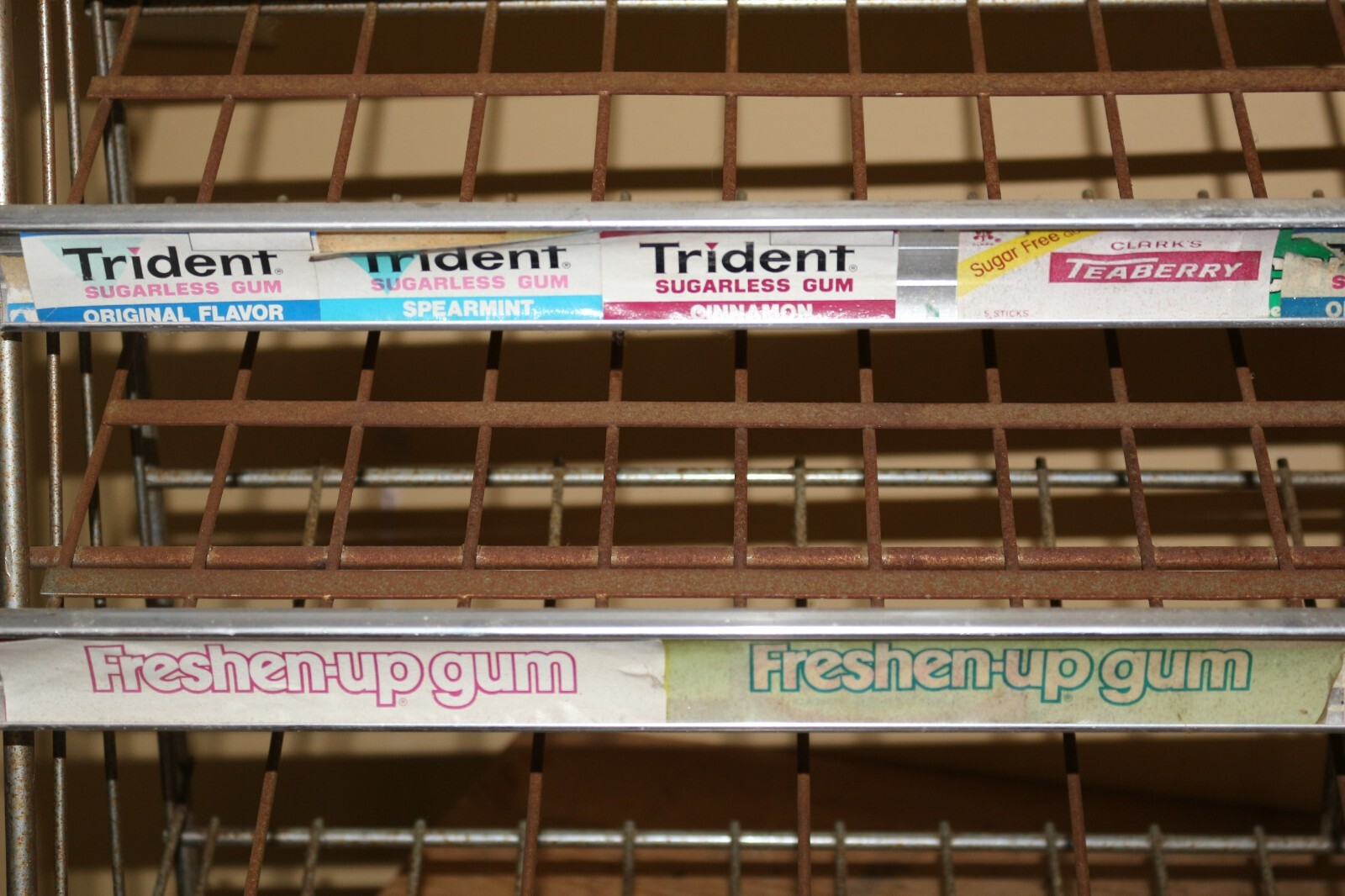 Large Vintage Wrigley's Gum Life Savers Candy 32" Metal Store Display ...