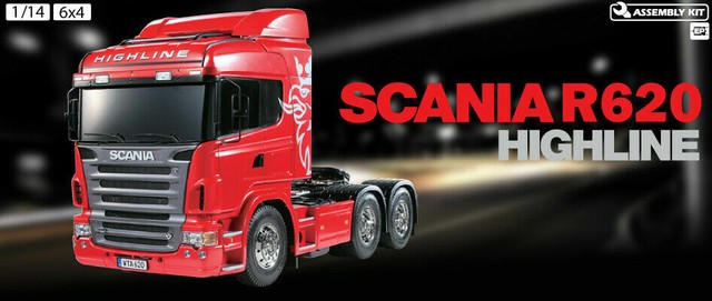Tamiya SCANIA R620 Highline 6x4 56323 for sale online | eBay