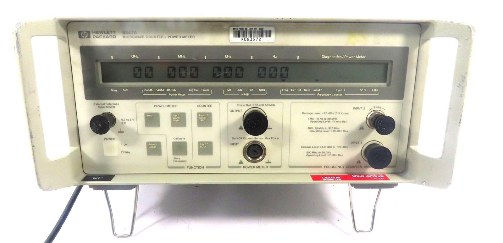 HP Counter Power Meter With Case 5347A Option H06 for sale online | eBay
