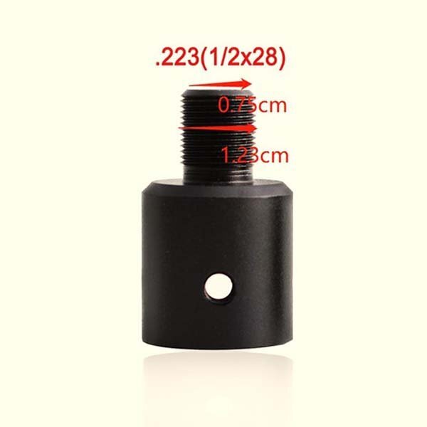 Ruger 1022 10/22 Muzzle Thread Barrel Adapter + .750 Protector 1/2-28 1 ...