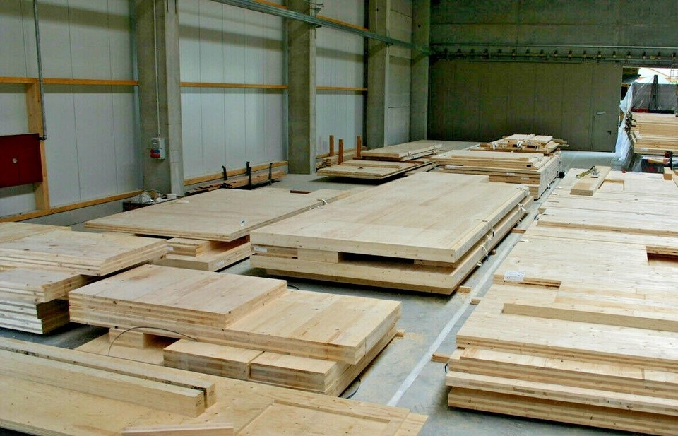 1,420 SQ.FT ECO SOLID TIMBER AIRTIGHT PANEL HOUSE KIT MASS WOOD CLT ...