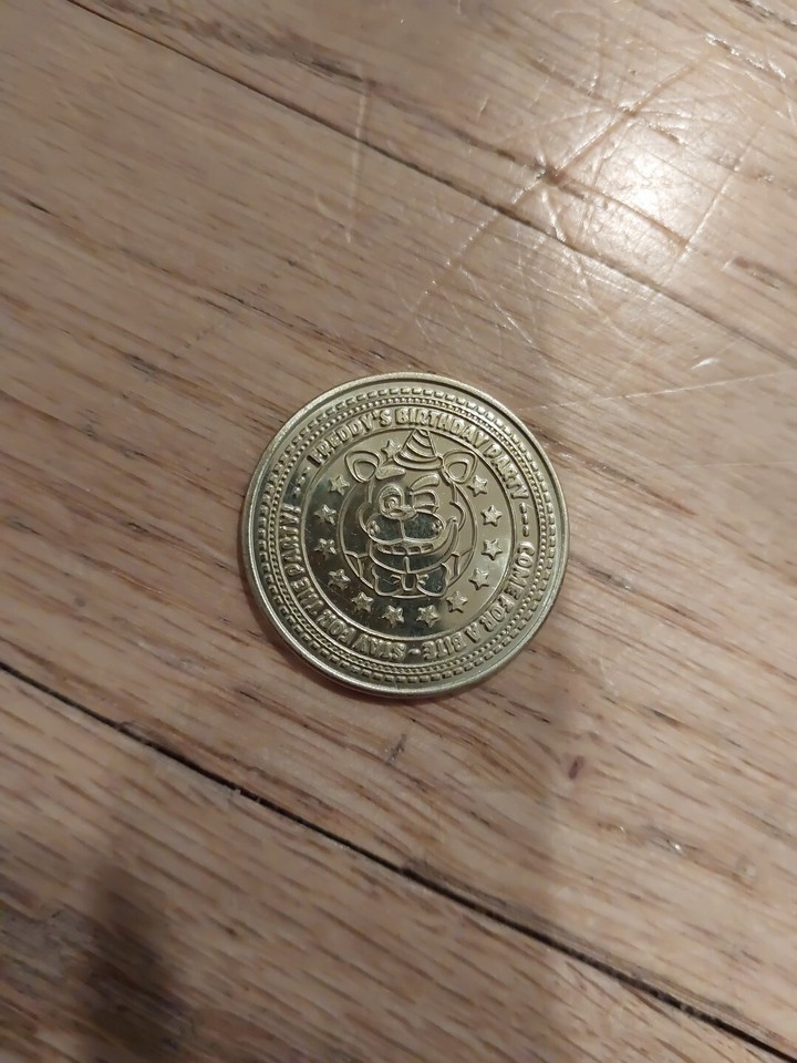 PAX West 2024 FNAF 10th Anniversary Freddy's Birthday Party Token FAZ ...