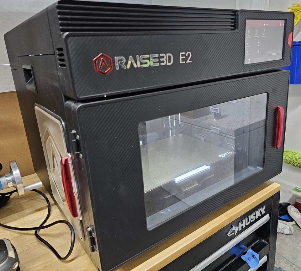 Raise3D E2 3D Printer with Dual Independent Extruders and Hot End Upgrade Kit | eBay