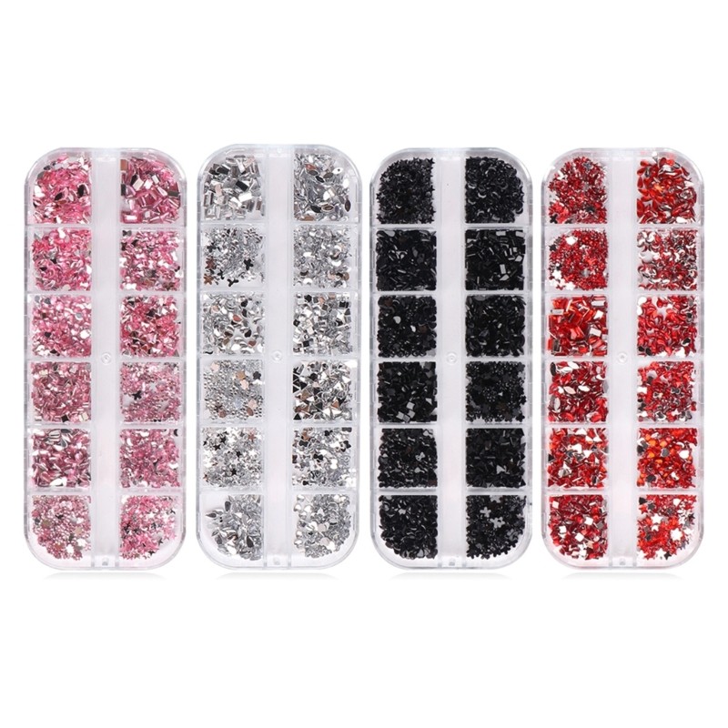 Diamond Nail Art Craft Nail Rhinestones Studs Nail Art Decorations ...