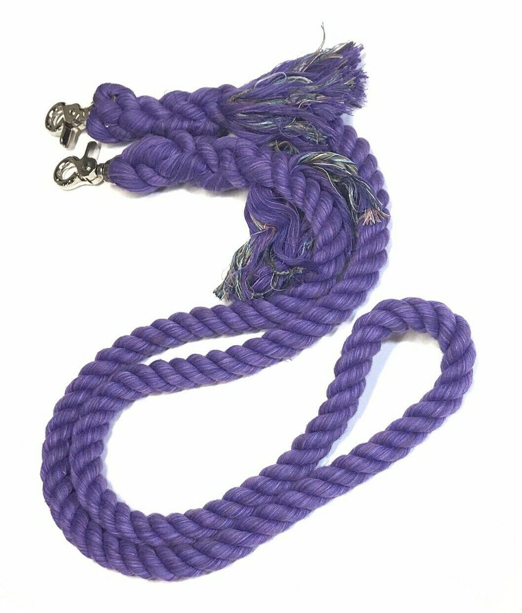 horse rein Cotton Rope Reins Purple 1/2” Soft Cotton | eBay