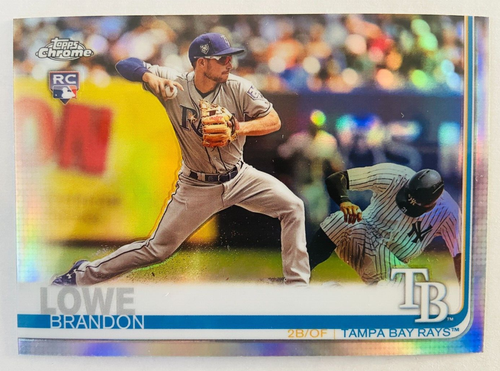 2019 Topps Chrome BRANDON LOWE Rookie Card Refractor RC | eBay