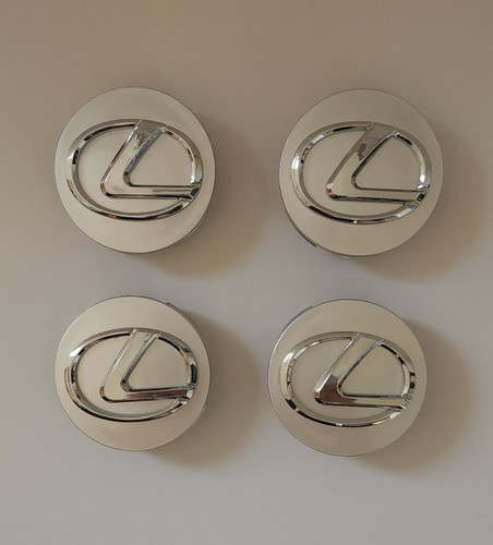 06 07 08 09 10 11 12 13 Silver Gray Lexus center wheel cap covers 62mm ...
