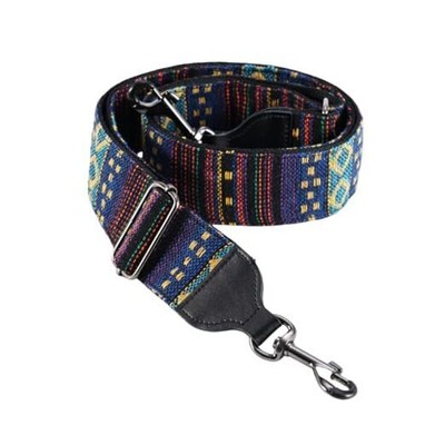 Banjo Strap Purse Strap Crossbody Guitar Strap For Shoulder Tribal Blue ...