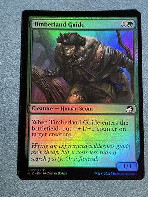 MTG Timberland Guide Foil Innistrad MID NM | eBay
