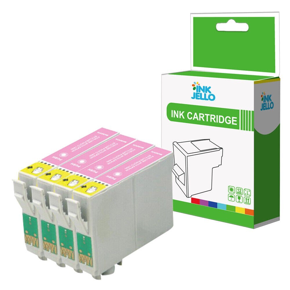 4 Light Magenta Ink Cartridge For Epson Stylus Photo R200 R220 R300 ...