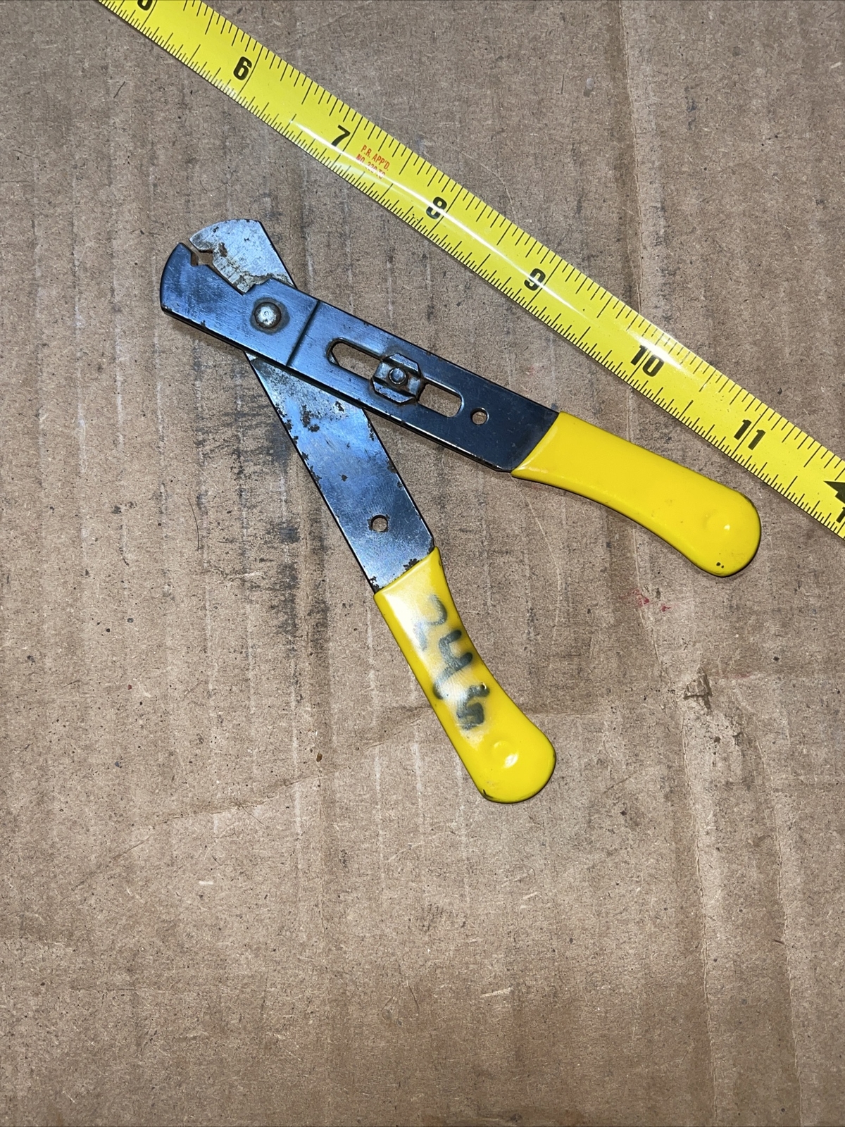 Miller Tool Co. USA 100 Yellow Handle Wire Stripper Vintage | eBay