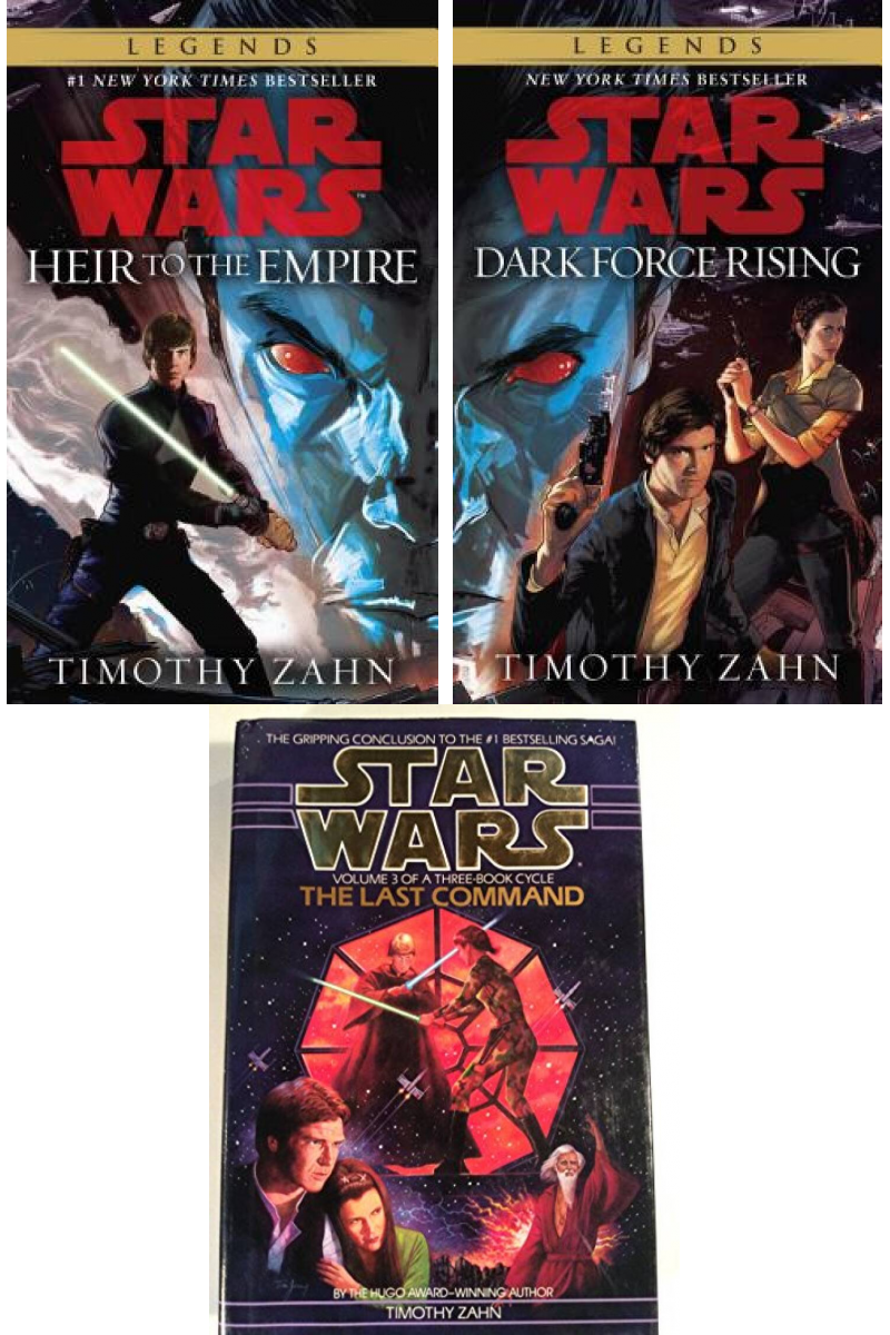 Star Wars: The Thrawn Trilogy Series All 3 Books in Mass M Series ...