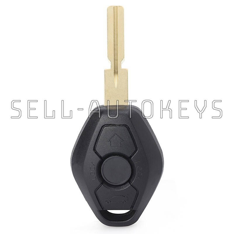 For BMW EWS 3 5 7 Series X5 E46 E39 3 Button 433MHz ID44 Chip Remote ...