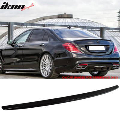 Fits 14-20 Benz W222 S Class OE Style Rear Trunk Spoiler Wing Painted ...