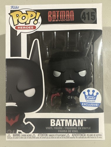 Funko Pop! Batman Crouching #415 Batman Beyond Funko Shop Exclusive w ...