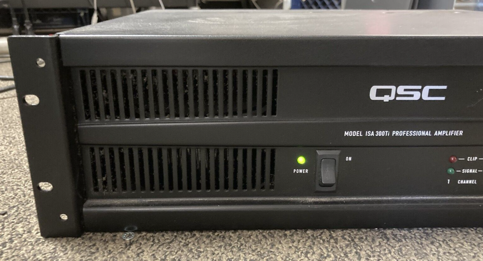QSC ISA 300Ti Professional Power Amplifier | eBay