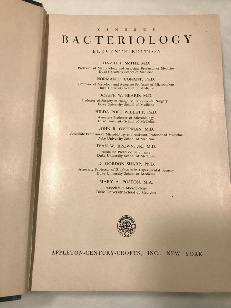 Bacteriology Book Textbook Of Microbiology – 1 ( Bacteriology