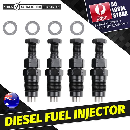 DIESEL FUEL INJECTOR SET FOR NISSAN NAVARA TD27 D21 2.7 LITRE. 2 YR ...