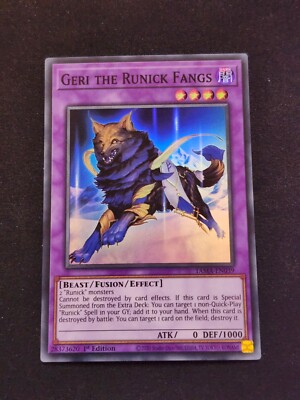 Geri the Runick Fangs TAMA-EN039 Tactical Masters 1st Edition | eBay