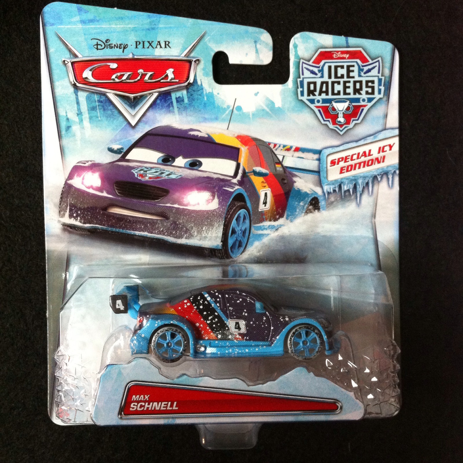 Disney Cars Ice Racers MAX SCHNELL Special Icy Edition Car - MIP | eBay