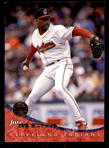 1994 Leaf #438 Jose Mesa Cleveland Indians | eBay