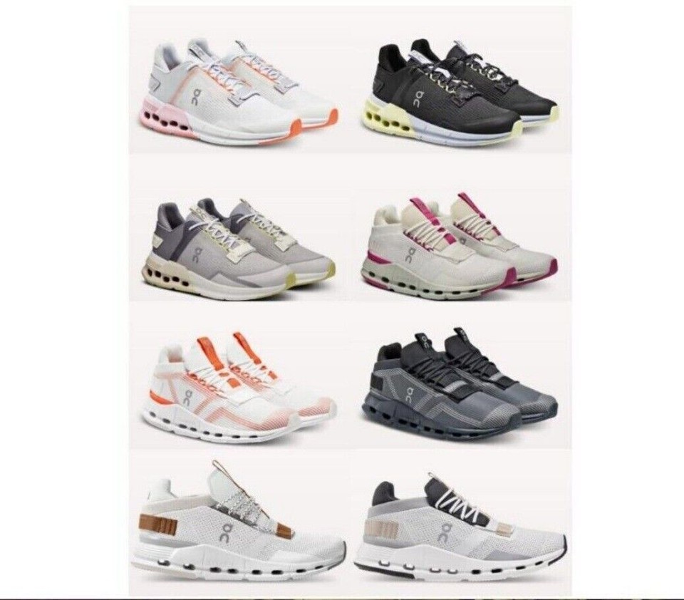 New On Cloud Cloudnova Various Colors Women's Trainers Sneakers-New ...