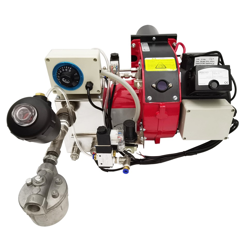 Waste Oil Diesel Oil Air Atomizing Burner For Industrial Boiler 220V | eBay