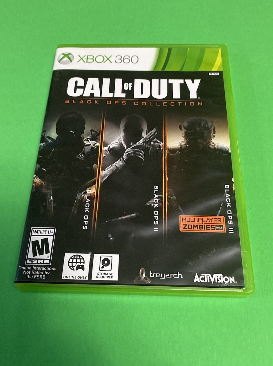 Call of Duty: Black Ops Collection (Microsoft Xbox 360, 2016 ...