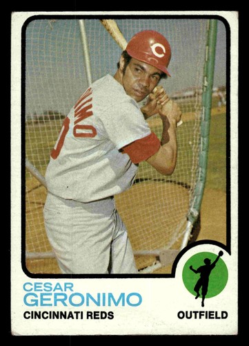 1973 Topps Cesar Geronimo #156 - Cincinnati Reds | eBay