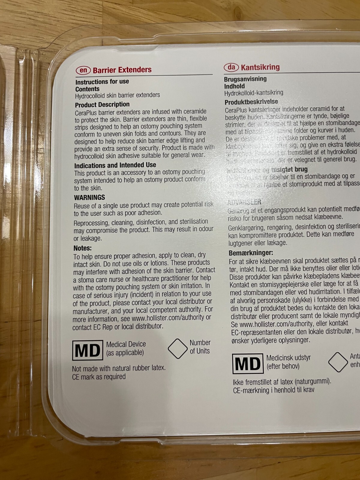 Hollister Adapt Barrier Extenders 79402 Ostomy (Qty 30 strips) New ...