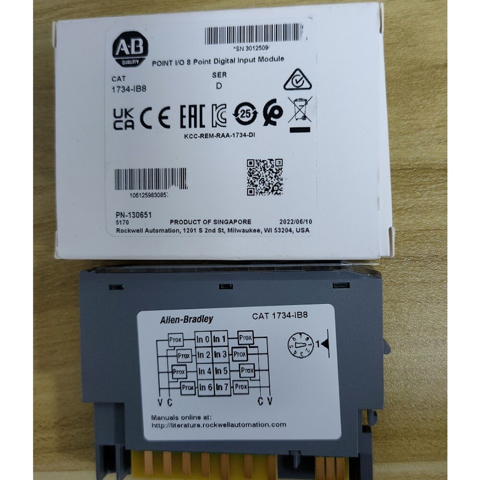 Allen-Bradley 1734-IB8 AB 8Point Digital Input Module 1734IB8 NEW ...
