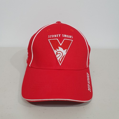 Sydney Swans ISC One Size Red Member 2020 Adjustable Cap AFL Footy ...