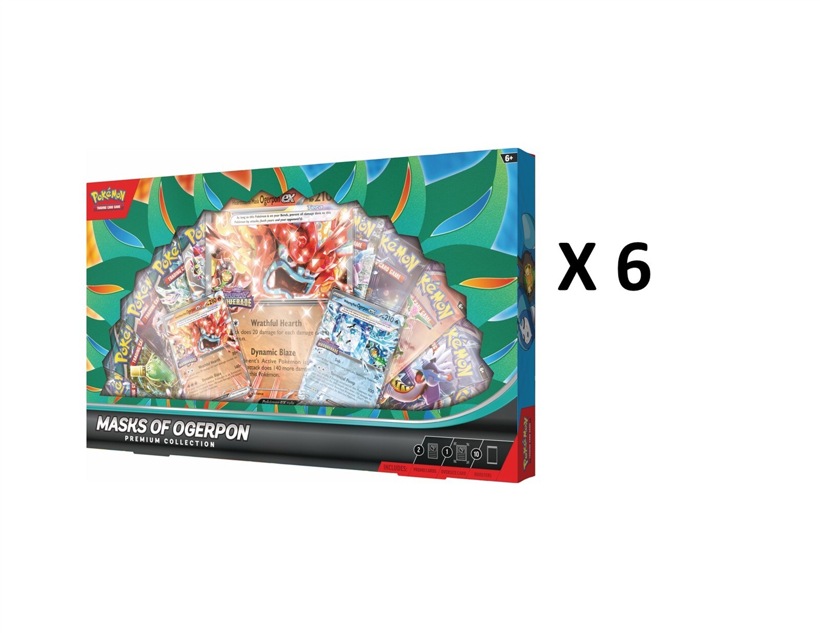 *Sealed Mask of Ogerpon Premium Collection Box Case* Pokemon -Kid- | eBay