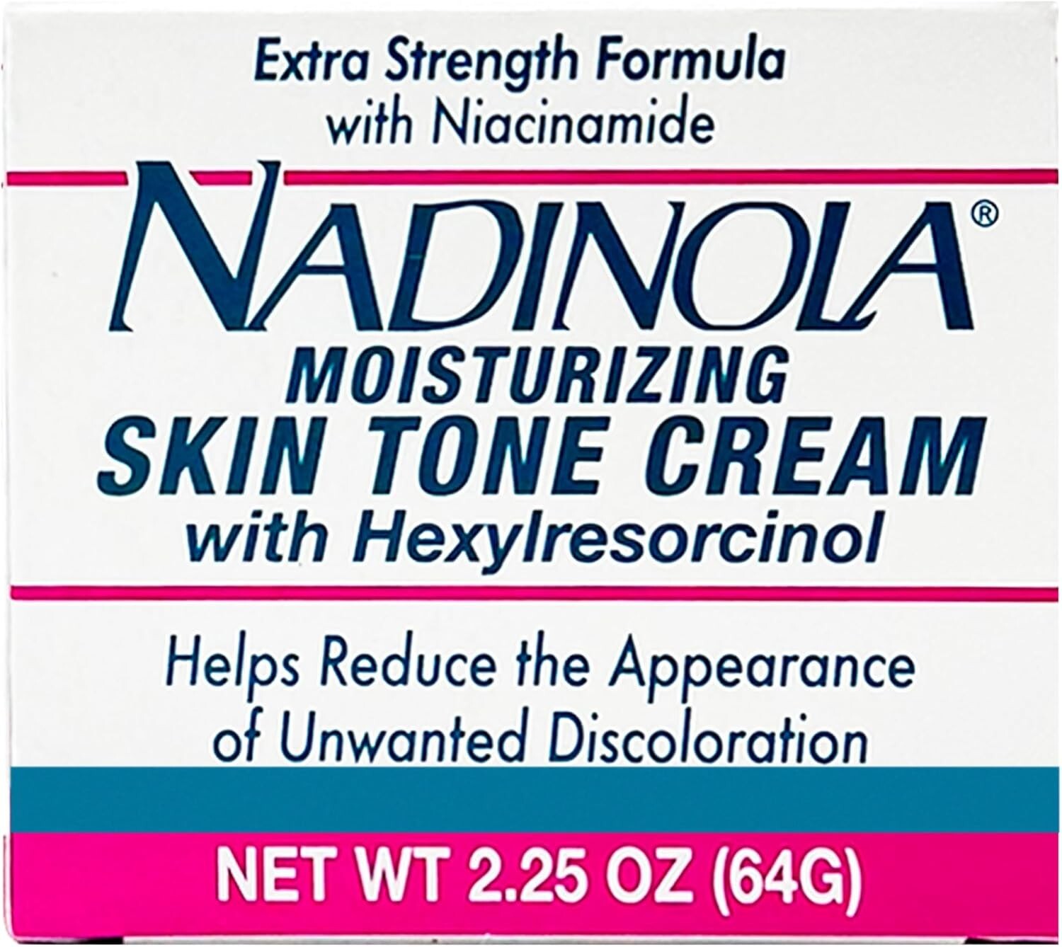 Nadinola Skin Discoloration Fade Cream - 2.25oz for sale online | eBay