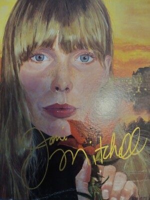 Joni Mitchell / Clouds - scarce Autographed Vinyl in near near mint ...