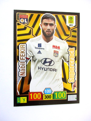 FEKIR OL LYON LYONNAIS SUPERCRACK Trading card carte ADRENALYN PANINI ...