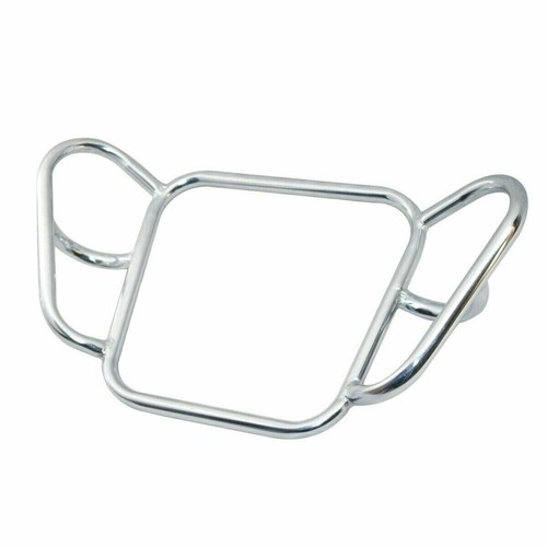 Fits Royal Enfield Solid Front Engine Crash Bar Leg Guard chrome plated ...